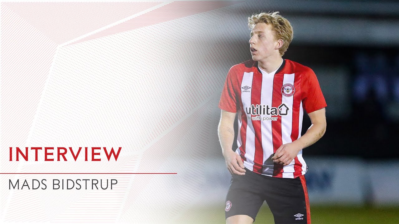 Brentford B: Mads Bidstrup post-Stevenage XI - YouTube