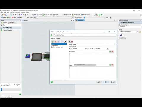 FlexSim Tutorial Booklet 8 Advanced Financial Analysis - YouTube