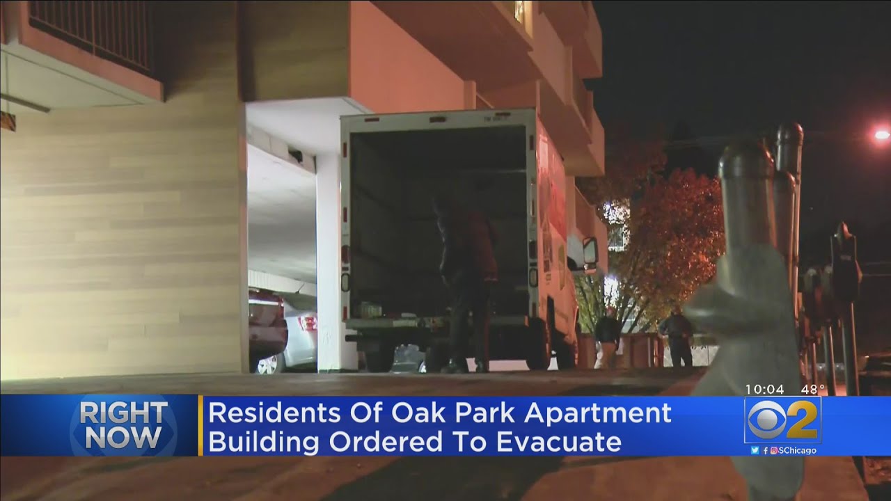 Clock Counts Down As Residents Of Oak Park Apartment Building Are ...
