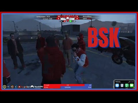 BSK Gang Blooding In New Members NoPixel #nopixelclips #gtarpclips # ...