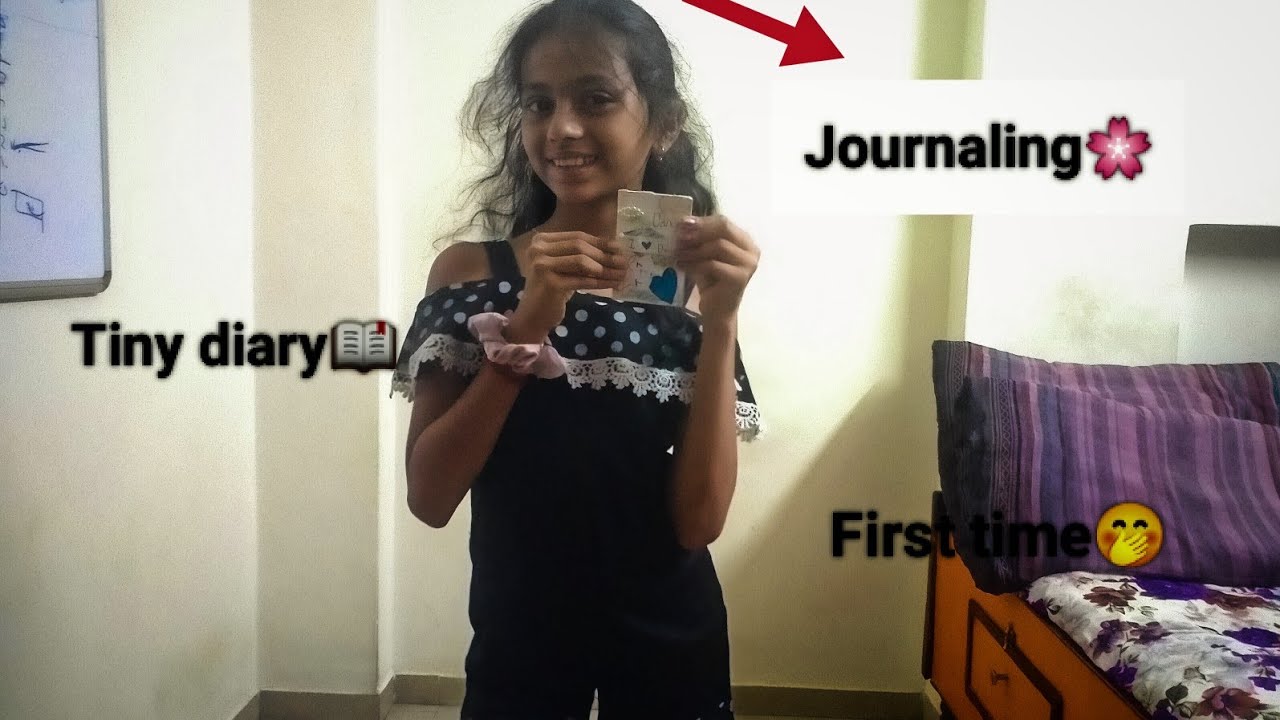 Doing journaling first time in tiny diary #writing #youtube #longvideo - YouTube