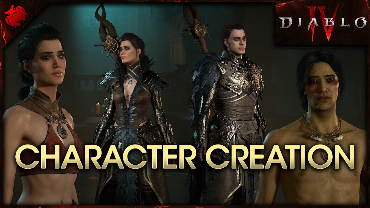 Diablo IV - Character Creation - YouTube