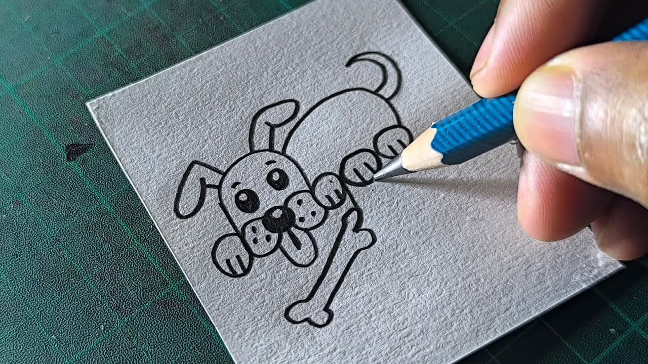 Discover the Secret to Drawing a Dog Like a PRO! - YouTube