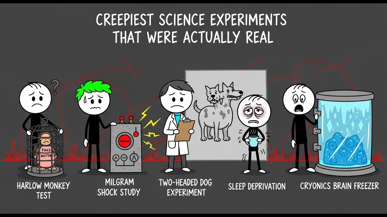 Creepiest Science Experiments That Were Actually Real | Stick Figure ...
