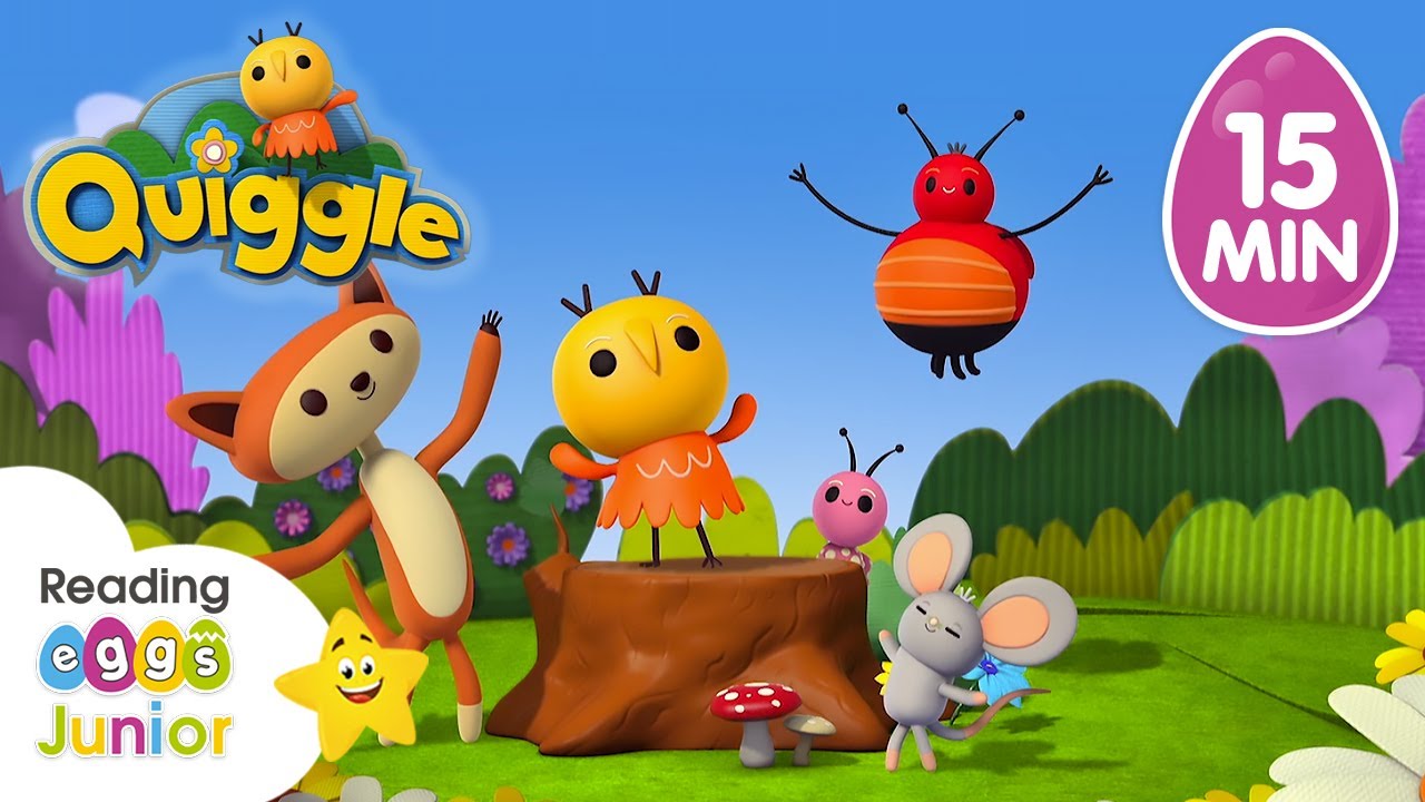 Quiggle 🦉 Kids' Videos 🌼 Toddler Learning - YouTube