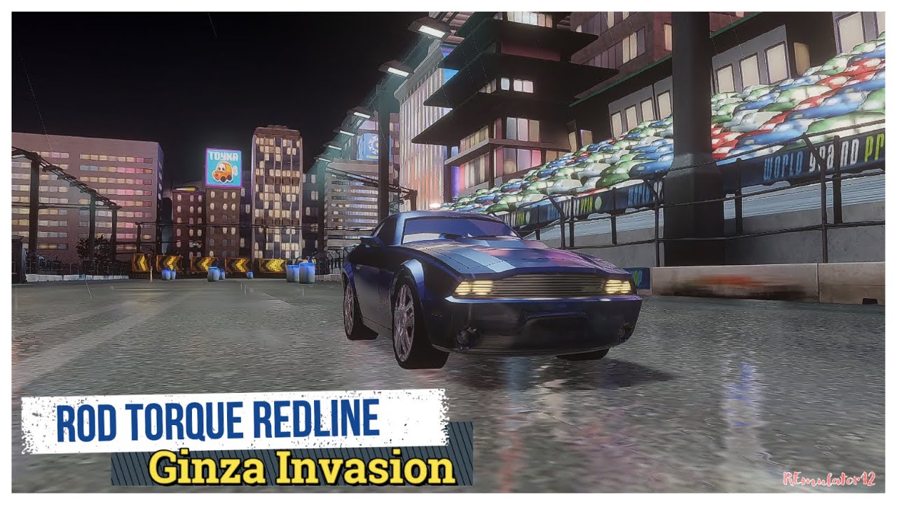 Cars 2 The Video Game | Rod Torque Redline - Mission Mode | Ginza ...