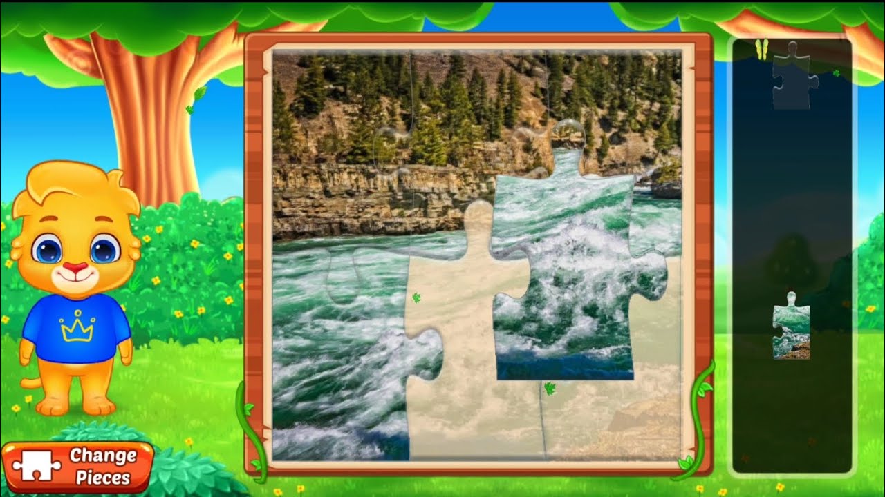 River Puzzle Video For Kids - YouTube