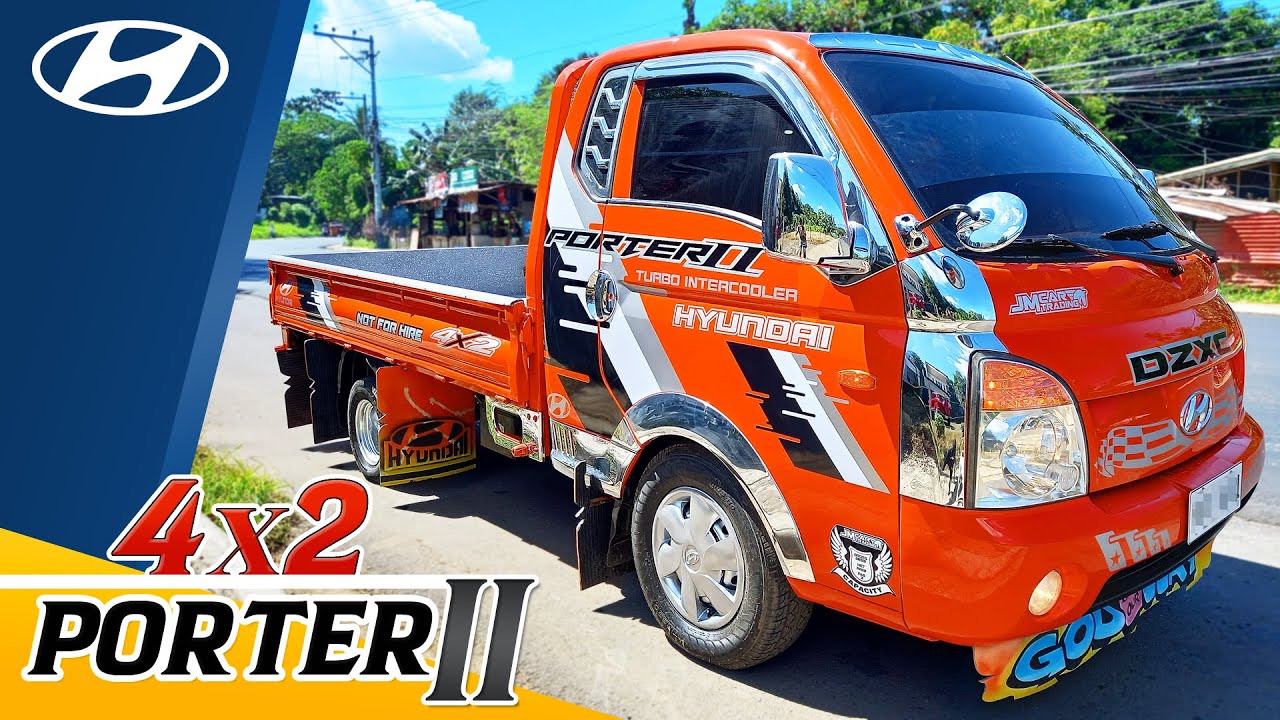 HYUNDAI PORTER 2 D4CB NEW STICKER DECAL - YouTube