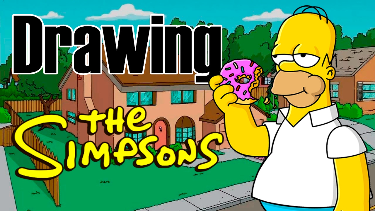 Dibujando a Los Simpson / Drawing The Simpsons on Samsung Galaxy Tab A ...
