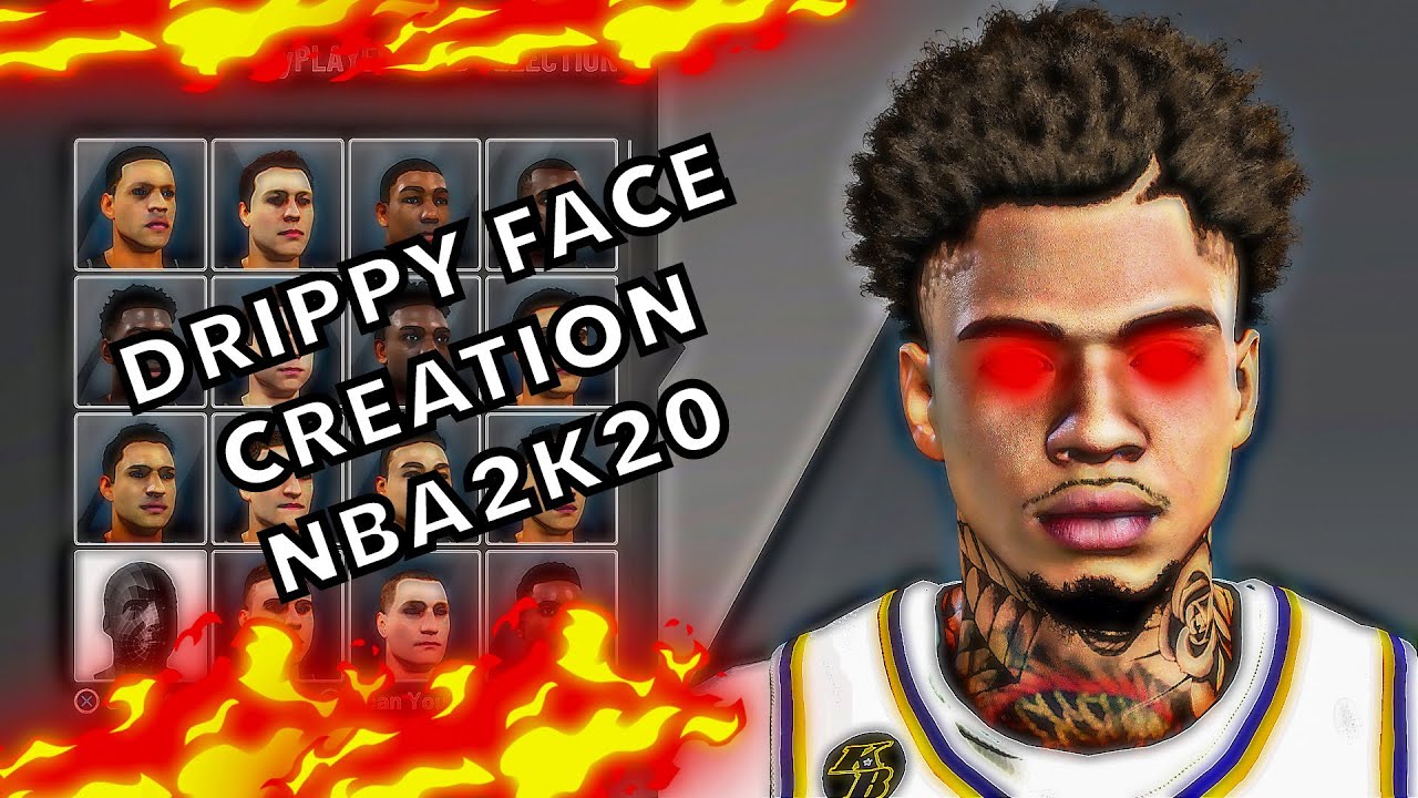 *NEW* DRIPPY FACE CREATION TUTORIAL IN NBA2K20 LOOK LIKE A DEMIGOD ...