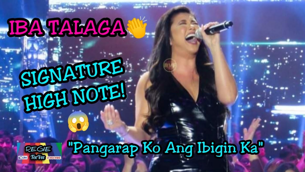 Regine Velasquez | Signature Birit Pangarap Ko Ang Ibigin Ka • Regie ...