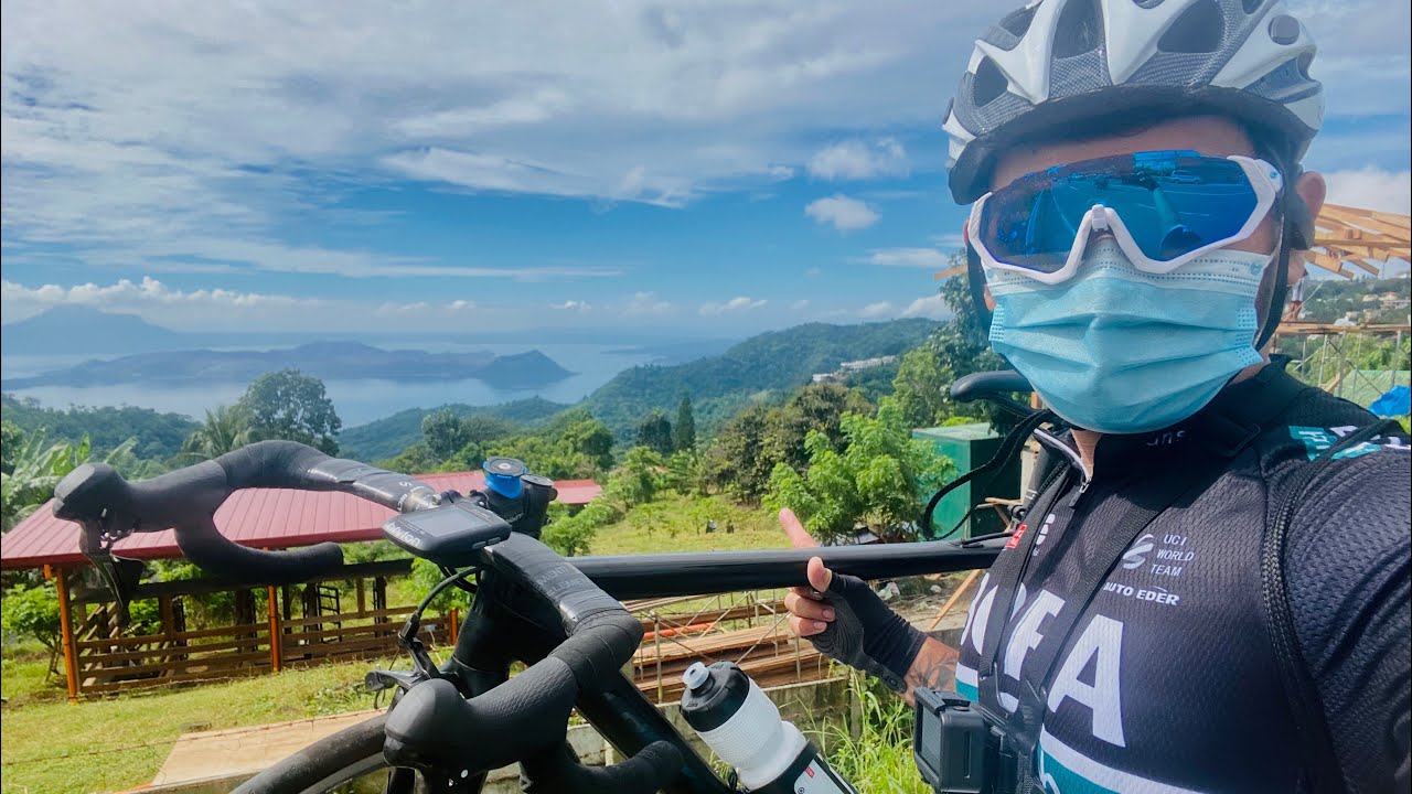VLOG 014 - CYCLING TO TAGAYTAY VIA STA. ROSA - TAGAYTAY AHON. FIRST ...