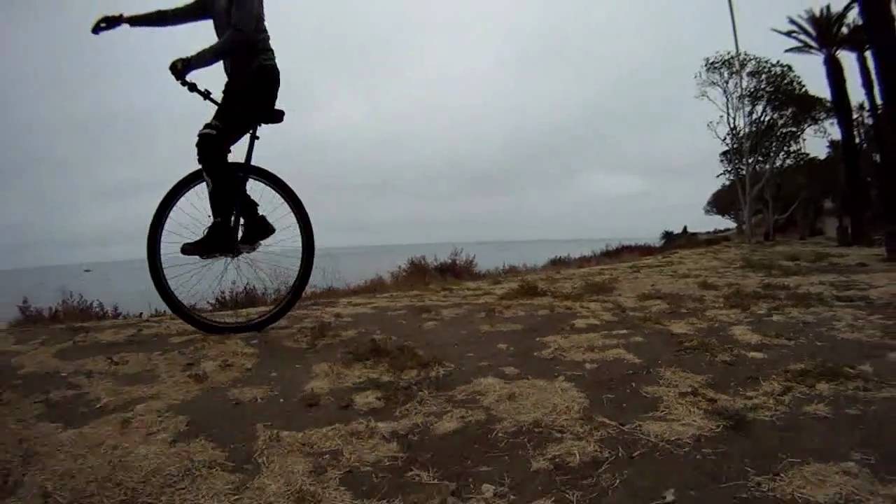 Flow Pro: 36er big wheel unicycle (cable cam) - YouTube