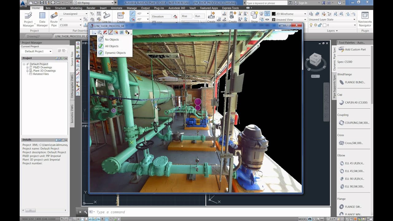 LFM Server 4.2 - AutoCAD BubbleView - YouTube
