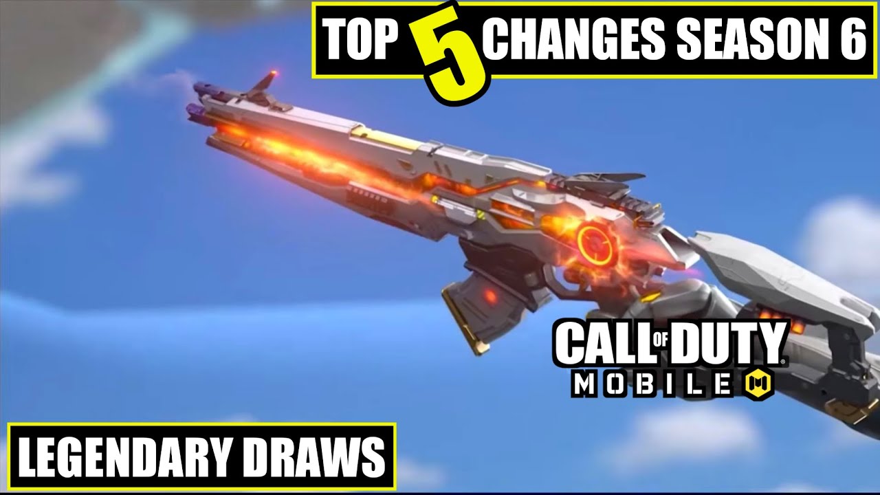 *NEW* Codm Legendary Draw Guns & Emote Gameplay | Season 6 To The Skies ...