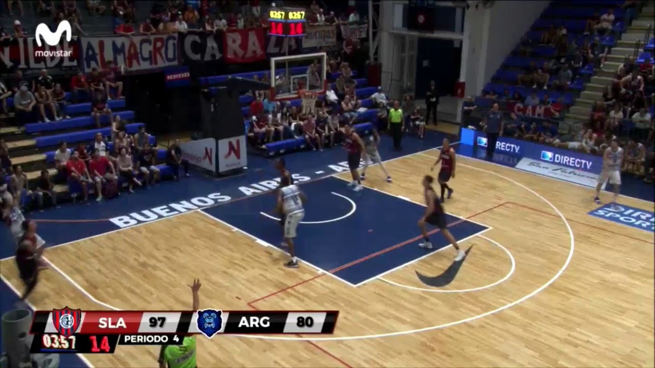 Donte Karon Wright 2019 Argentina Top League prospect tape - YouTube