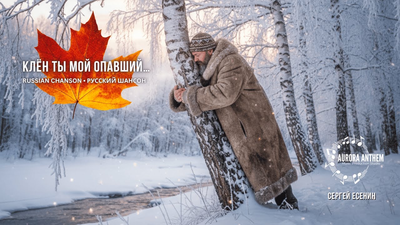 Клён ты мой опавший... | Русский шансон | Сергей Есенин | Russian ...