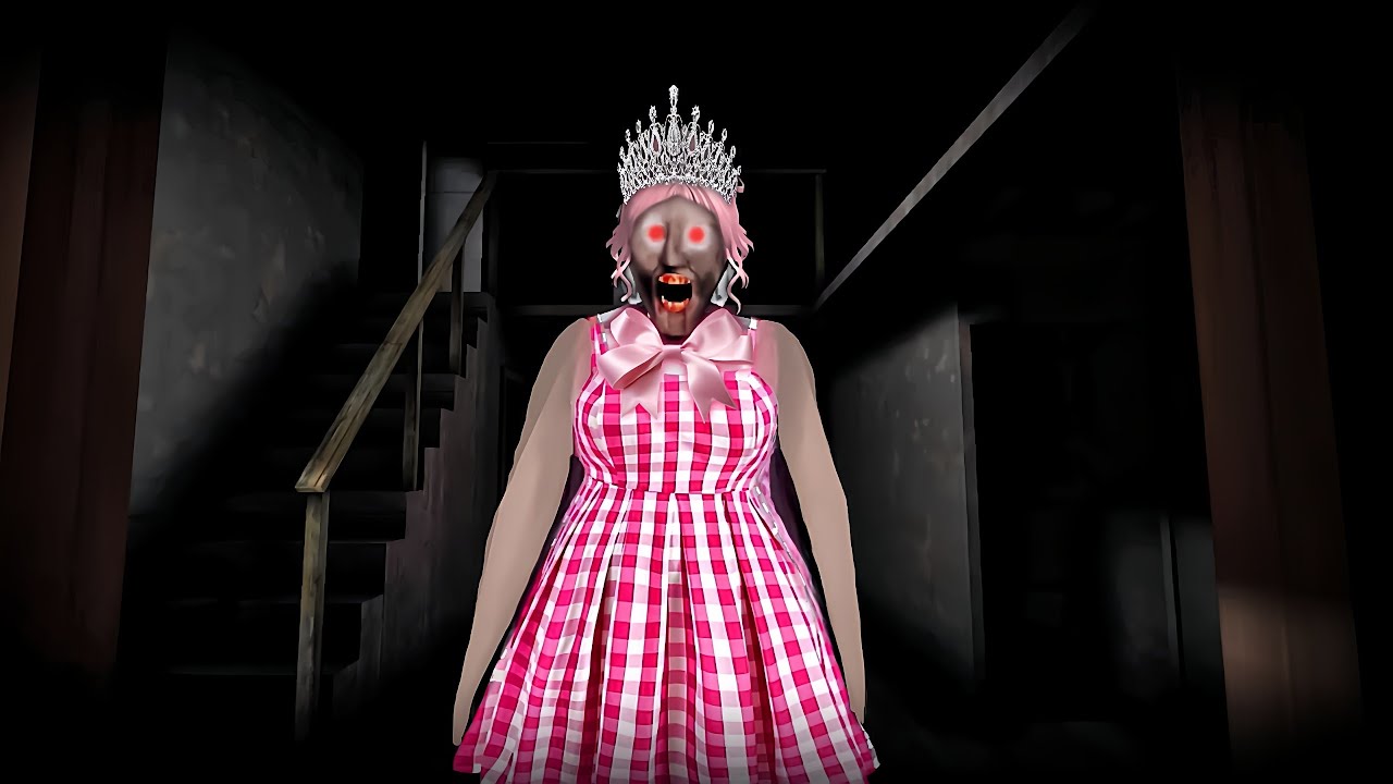 HORROR GAME GRANNY CHAPTER 1 HOUSE ESCAPE || HAUNTED HOUSE IN CUTE AND ...