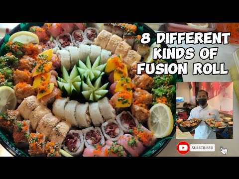 8 DIFFERENT KINDS OF FUSION ROLL - YouTube