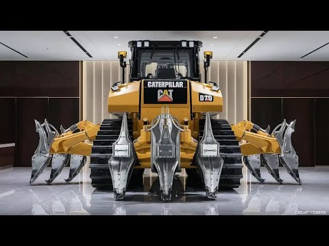 2026 Caterpillar D6 Bulldozer in Light Yellow | Next-Gen Power ...