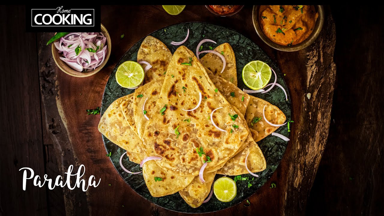 Plain Paratha | Saada Paratha | Layered Paratha | Flaky & Soft Paratha ...