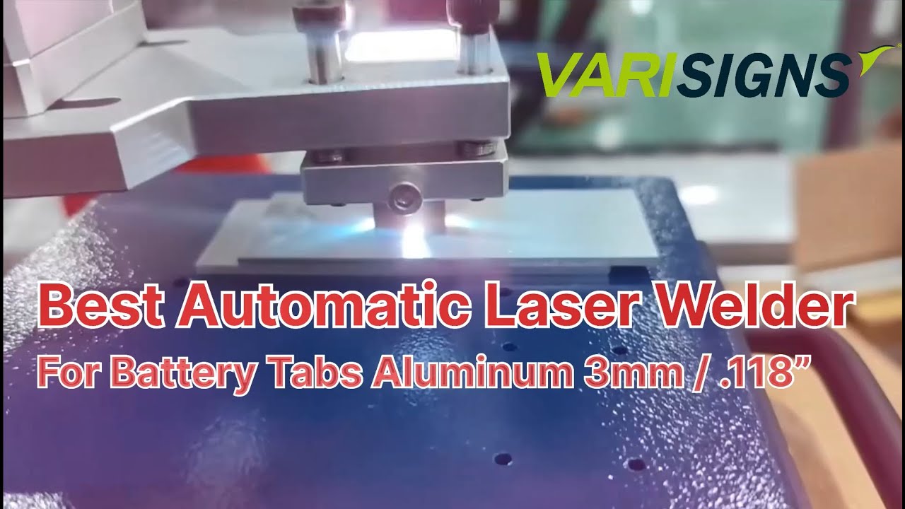 Best Laser Battery Tab Welding Machine for 3mm (.118 inch) Aluminum ...