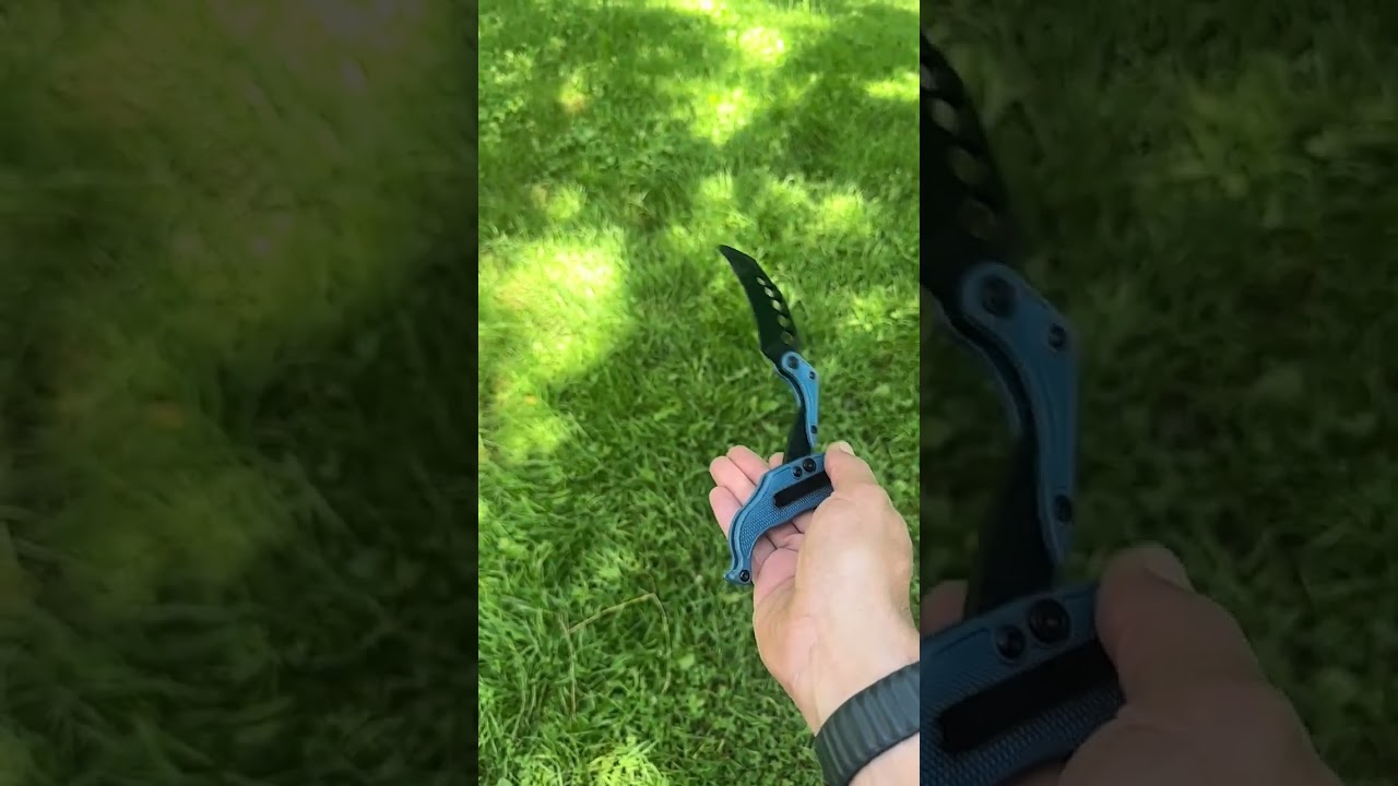 Reate Exo K Opening Slow Motion -- Gravity Karambit