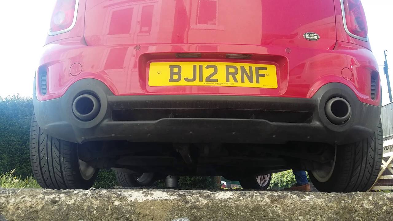 Mini countryman wrc edition Awsome exhaust sound!! - YouTube