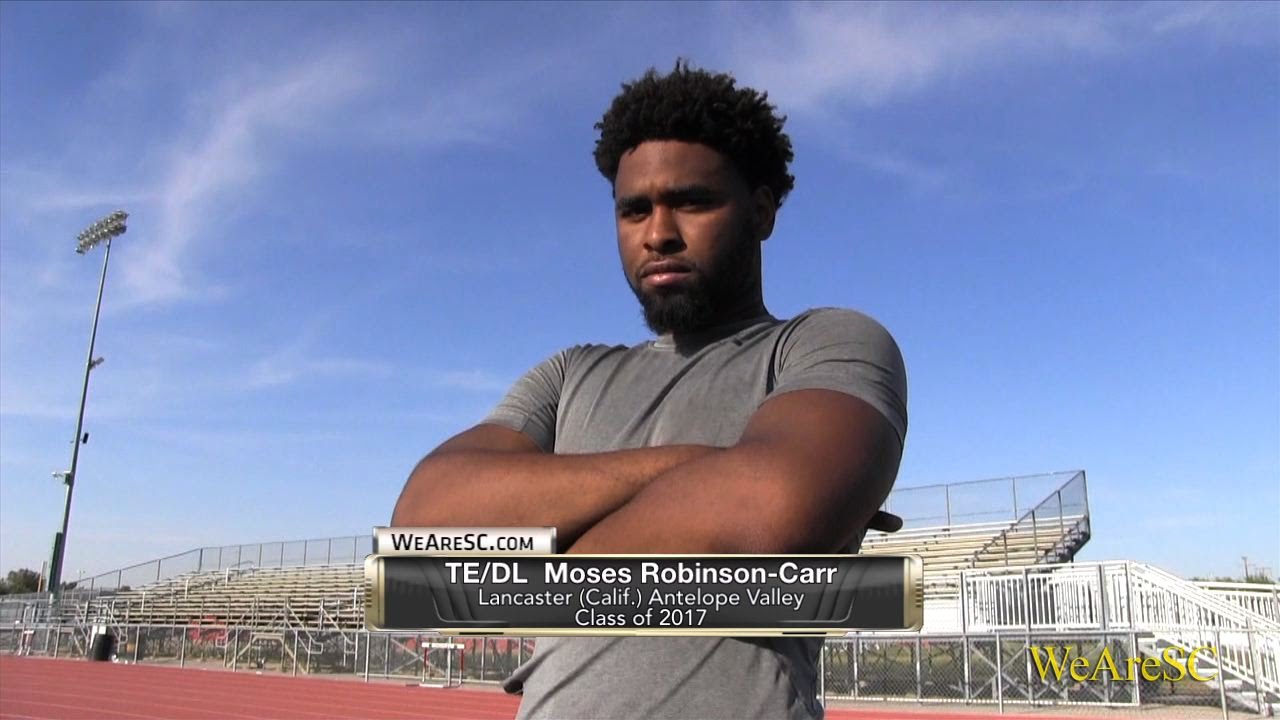 Moses Robinson-Carr spring practice highlights - YouTube