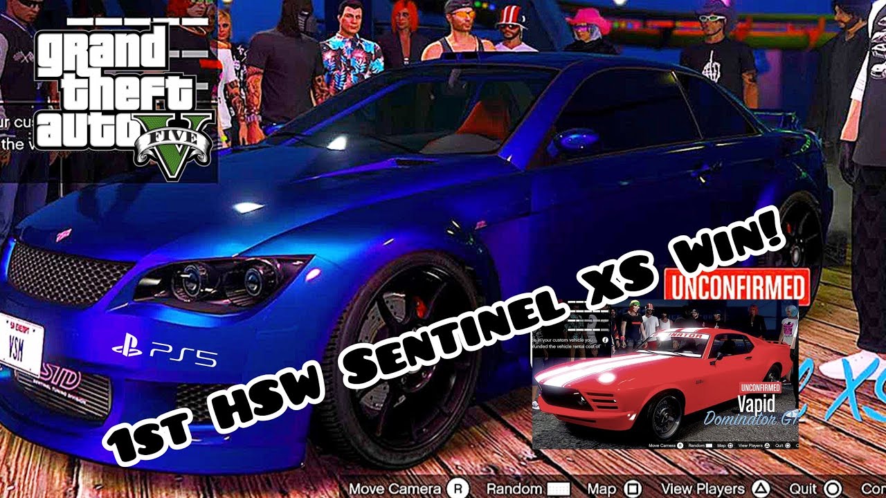 1st HSW Sentinel XS Win With A Wrecknado Finish - GTA5 Banger Racing ...