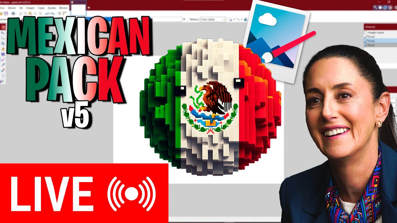 Editando el Mexican Pack v5 al fin!!!! Hora de chambear 🎨 - YouTube