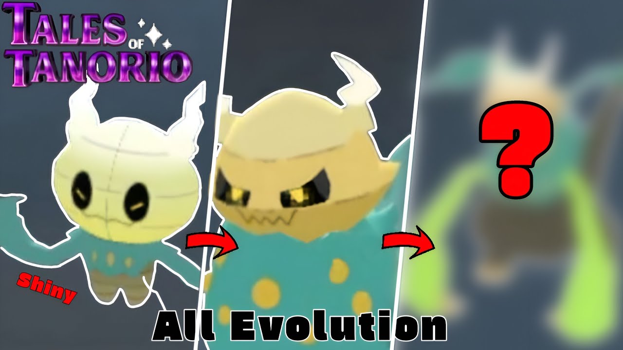 All Shiny Rootrake Evolution 【Tales Of Tanorio】 - YouTube