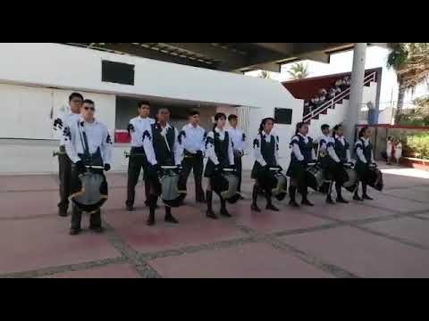 marcha paso redoblado y marcha notas, Cobach plantel 02 B.C.S banda de ...