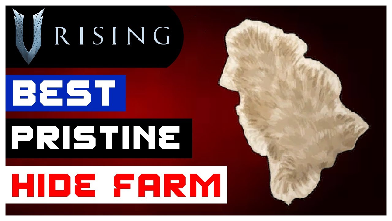 V Rising: Pristine Hide - Best Farming Spot - YouTube