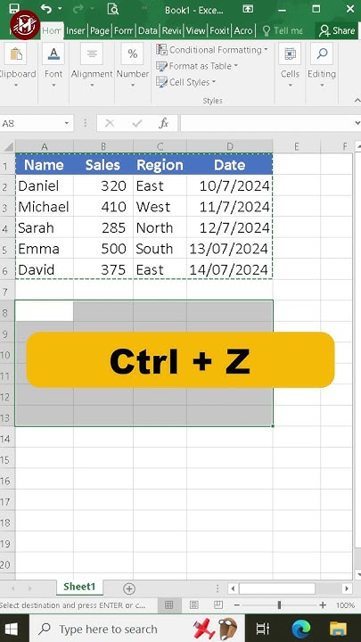 These Excel Shortcuts Will Blow Your Mind! | HM Tech Tips - YouTube