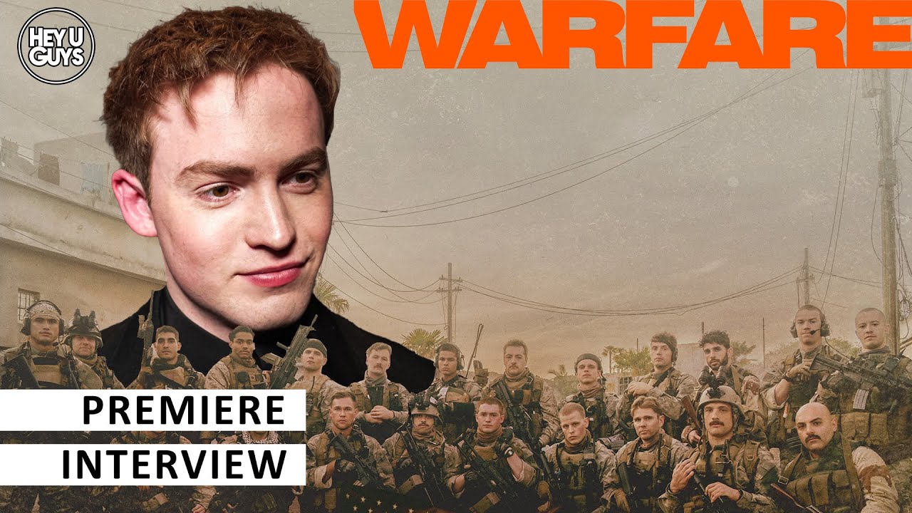 Kit Connor | Warfare UK Premiere Red Carpet Interview | Alex Garland ...