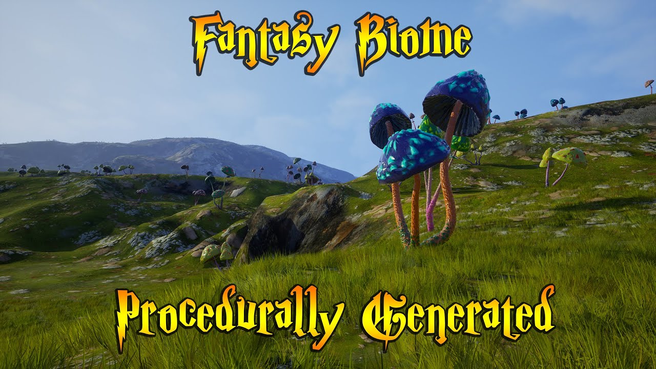 Fantasy Procedural Biome – UE5.6 Demo Levels Update | Unreal Engine 5 ...