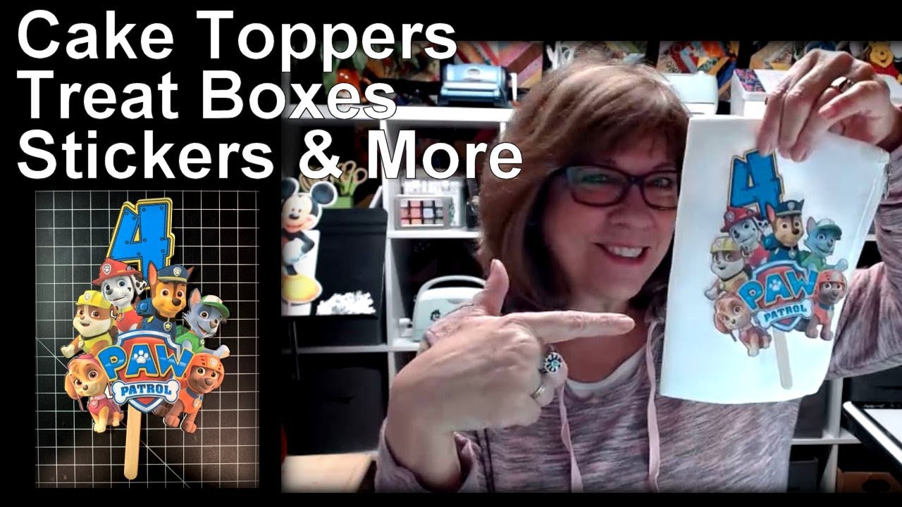 Cake Toppers, Treat Boxes, Stickers and Portrait 3 WINNER ANNOUNCEMENT ...