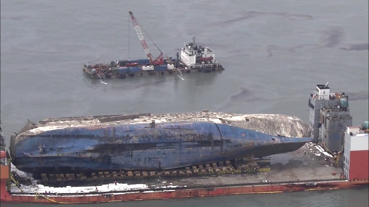 Sewol Ferry Recovery - YouTube