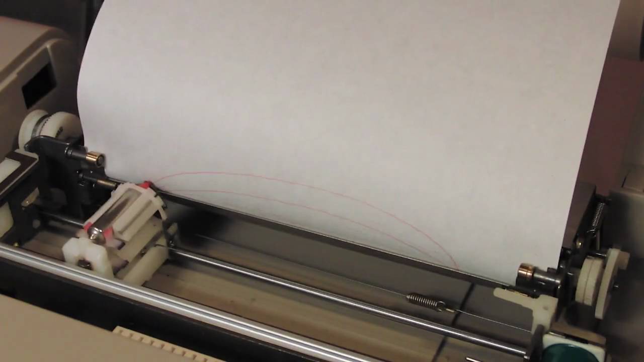 Sphere on a Commodore 1520 Printer Plotter - YouTube