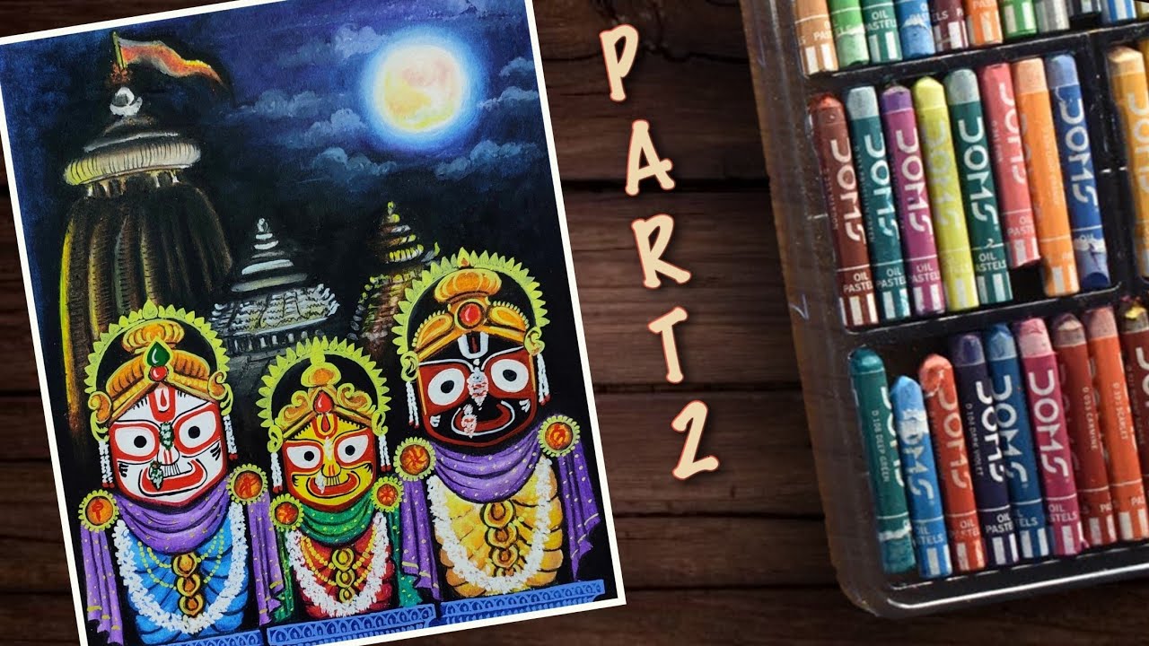 Jagannath Balabhadra Subhadra drawing | Happy Rathyatra drawing # ...