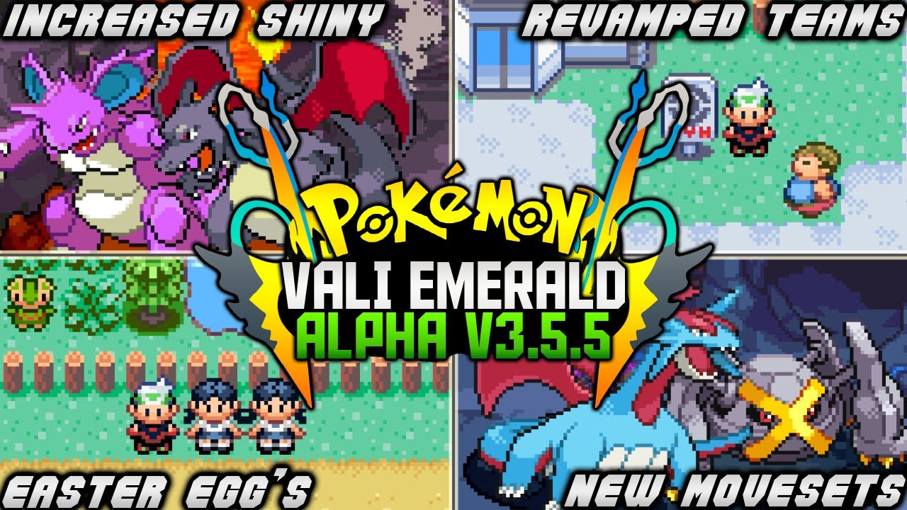 [UPDATED] Pokemon GBA Rom With Increased Shiny, Revamped Teams, Cameo ...