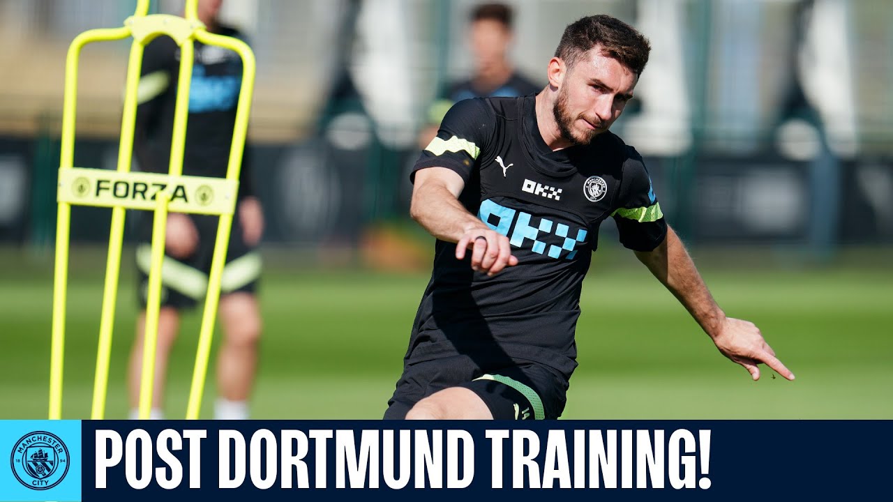 POST DORTMUND TRAINING! | In The Gym, Stretching Session and on The ...