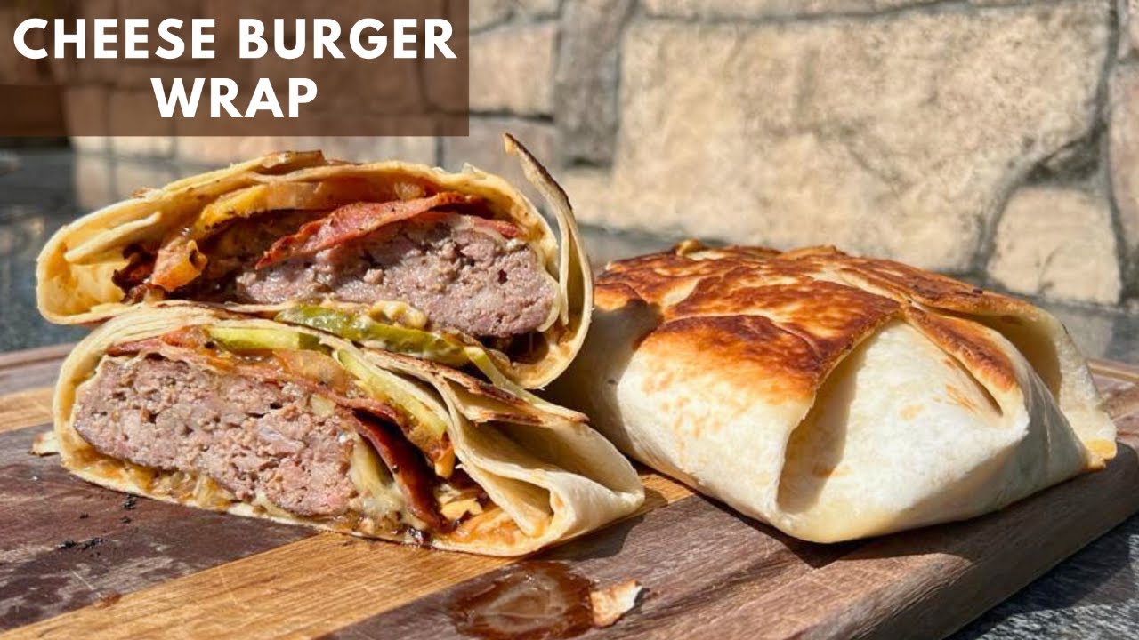 Crunchy cheeseburger wrap | Cheeseburger by Xman & Co - YouTube