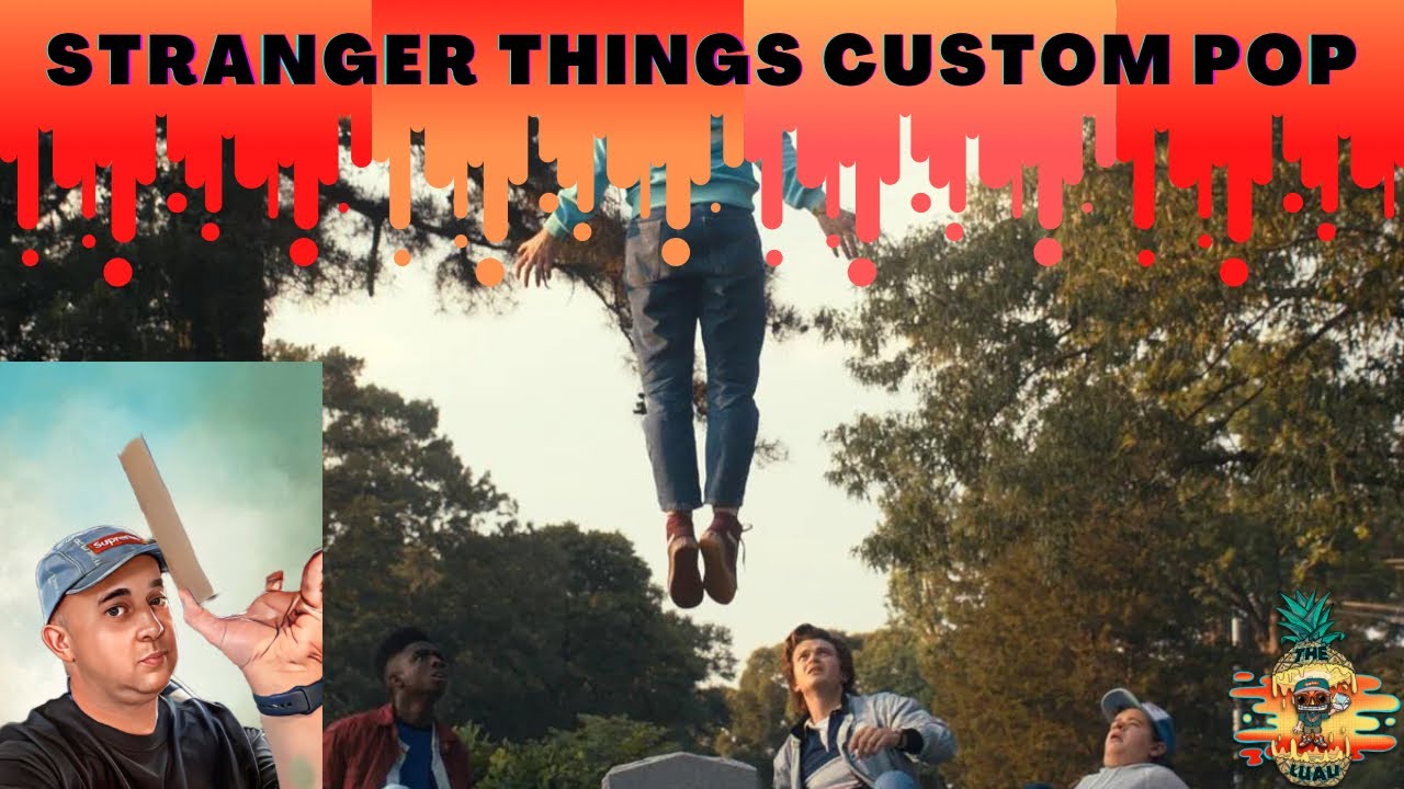 STRANGER THINGS FUNKO CUSTOM FROM " THE VINYL ALCHEMIST " KNOCK YOUR ...