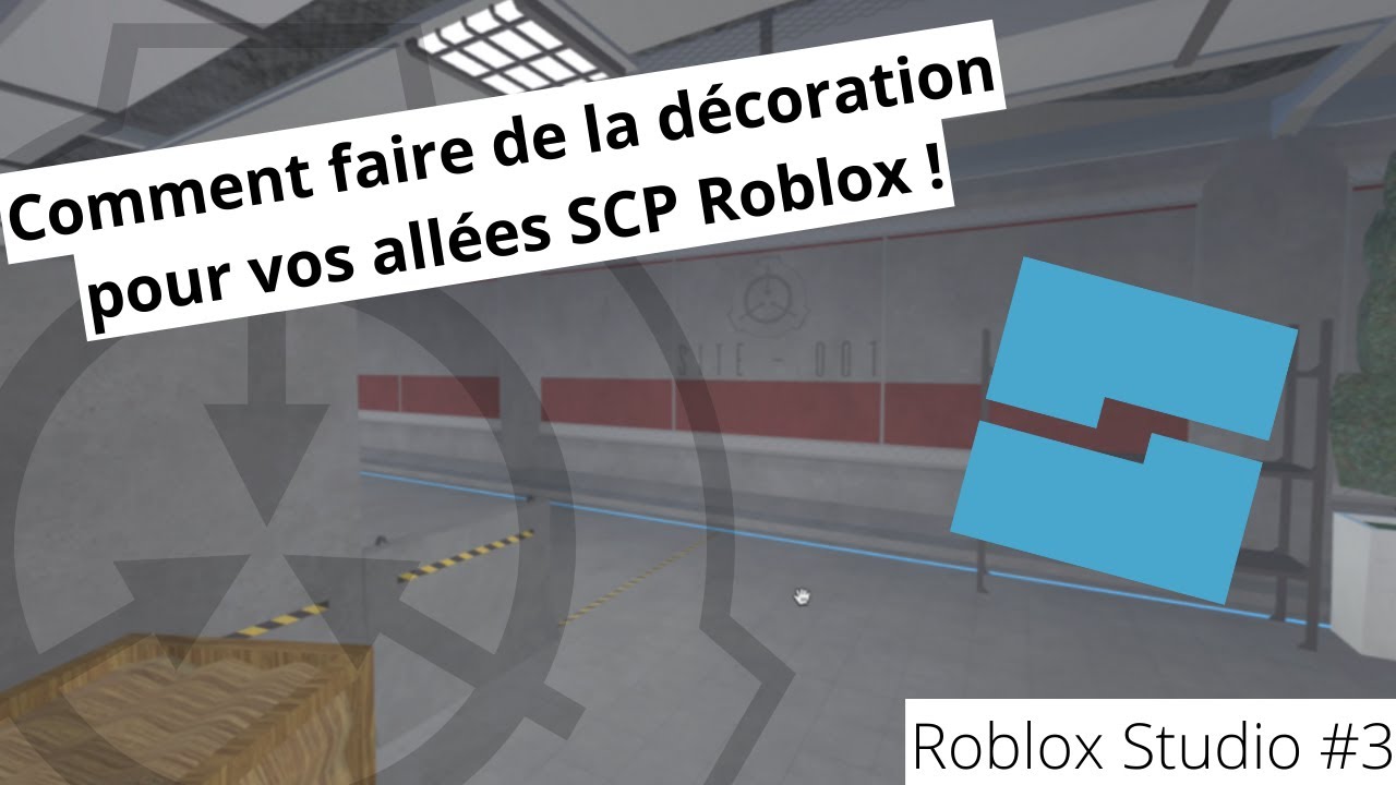 Comment faire des décorations d'allées SCP sur Roblox Studio ! - YouTube