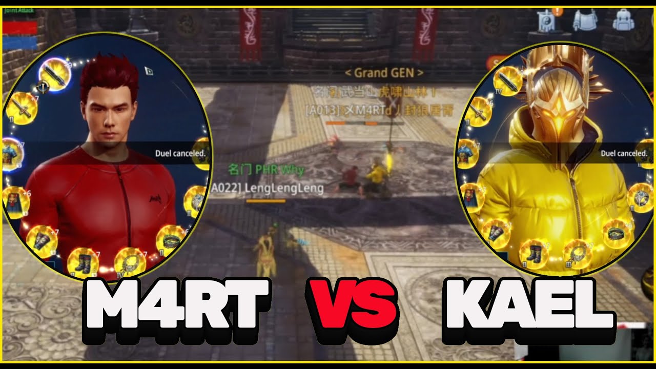 MAINIT NA BAKBAKAN M4RT VS KAEL | PAGALINGAN MAG SKILL | WARRIOR VS ...