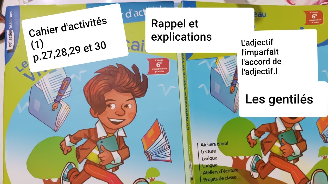 Correction unité 1. les adjectifs,l' imparfait, l'accord de l'adjectif ...