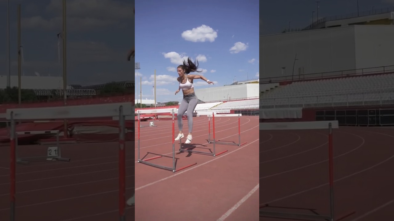 Hurdles Jump 🦘💪💯 #hurdles #hurdlejump #athlete #viral #runnning #sports ...