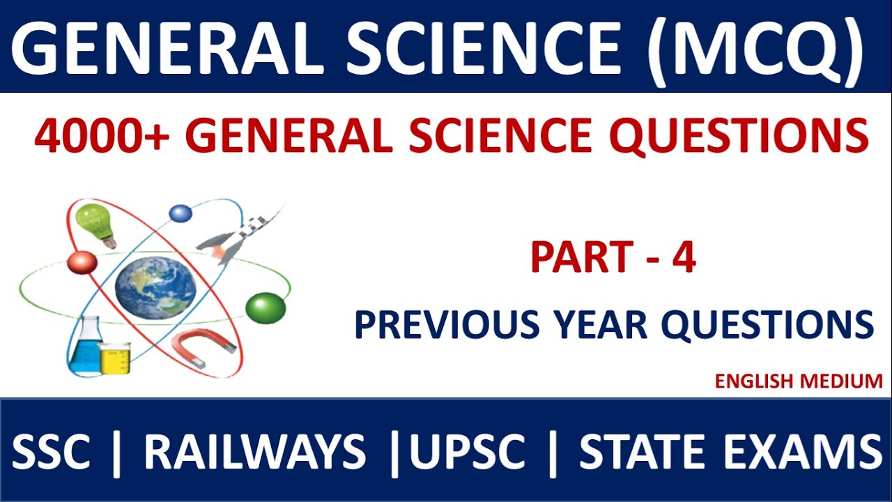 General Science MCQ in English | General Science | MCQ on General ...